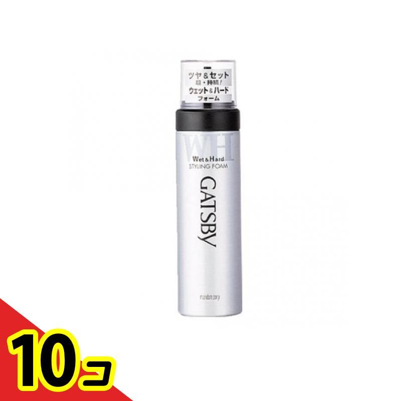 mandom ギャツビー(GATSBY) スタイリングフォーム ウェット&ハード 185g 10個セット : 通販できるみんなのお薬 - 通販 - Yahoo!ショッピング