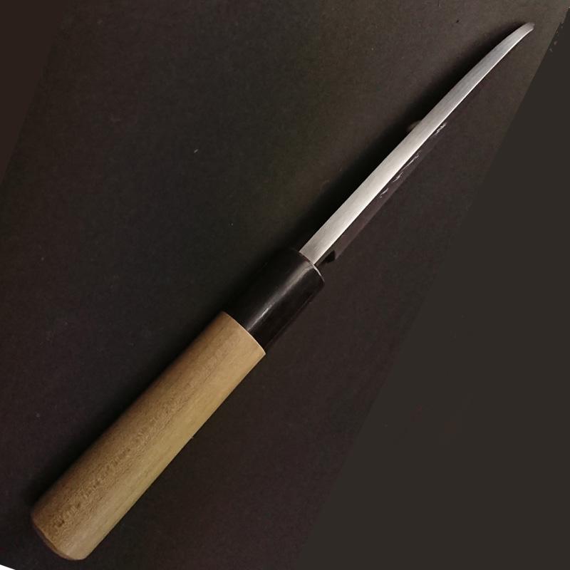 堺宏之作 白鋼 霞仕上げ 水牛桂柄 出刃包丁 150mm(5寸) 日本製 堺宏之作 白鋼 霞仕上げ 水牛桂柄 出刃包丁 150mm(5寸) 日本製