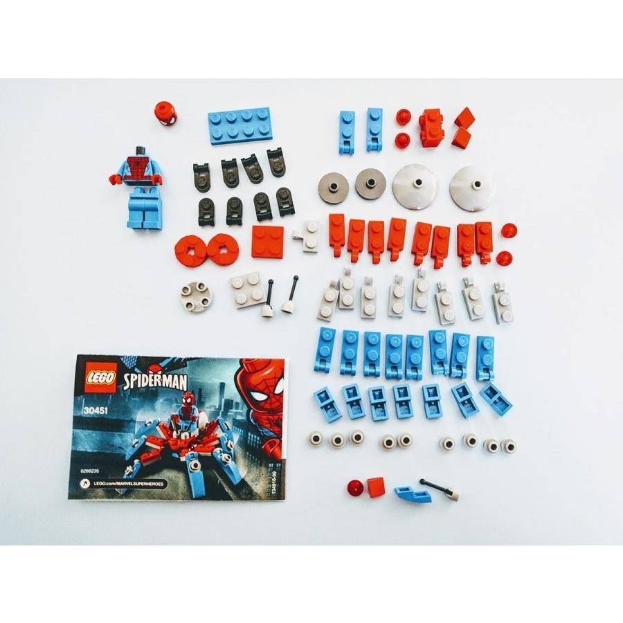 LEGO レゴ マーベル スパイダーマン ミニスパイダー クローラー Spider-Man's mini spider crawler ...