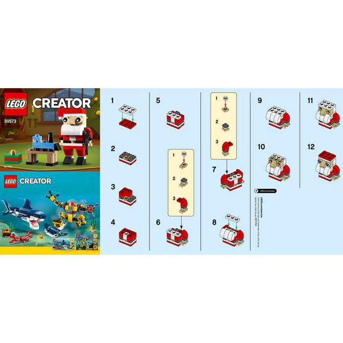 LEGO レゴ クリエイター サンタクロース CREATOR Santa Claus 30573 : ついばみ商店 - 通販 - Yahoo ...