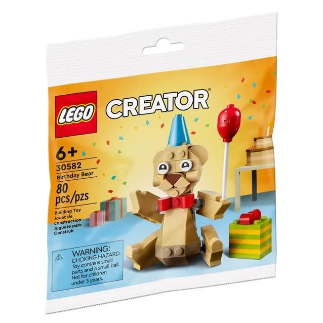 LEGO レゴ クリエイター バースデーベア CREATOR Birthday Bare 30582 : ついばみ商店 - 通販 ...