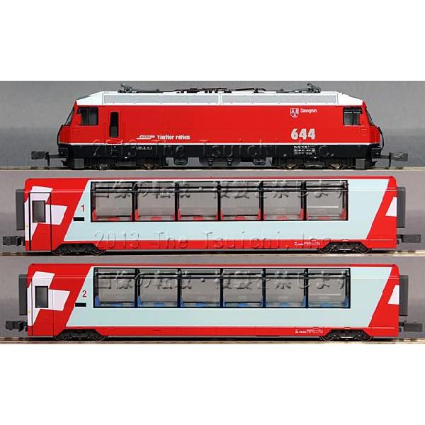 KATO 10-1816 レーティッシュ鉄道(RhB) アルプスの氷河特急 3両基本セット : 4949727057231 ...
