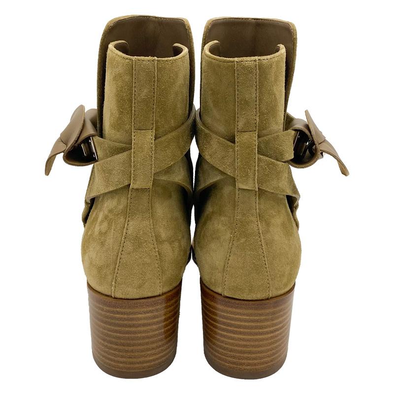 Kelly 大幅値下げ！★美品_未使用品★ HERMES エルメス ケリーバックルショートブーツ レディース サイズ36 ベージュ【辻屋質店 ...