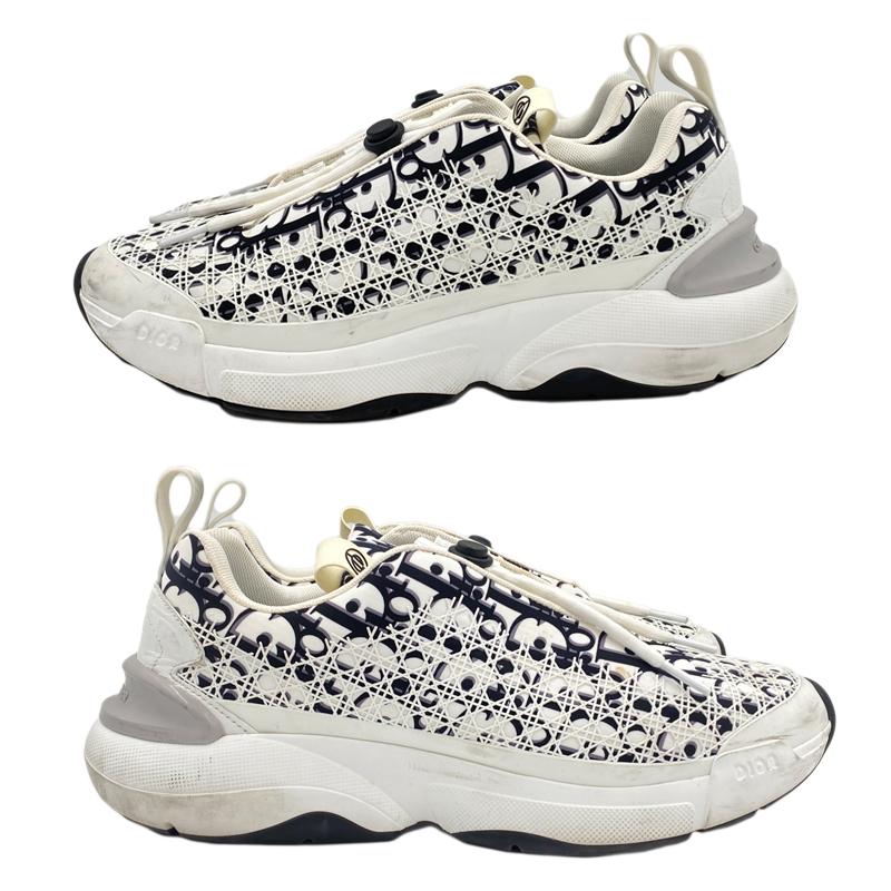 ChristianDior クリスチャンディオール カナージュ B24 オブリーク スニーカー 19ELS 訳アリ #41 約26cm 中古B【辻屋質店A2589】 : a2589 : 辻屋 ...