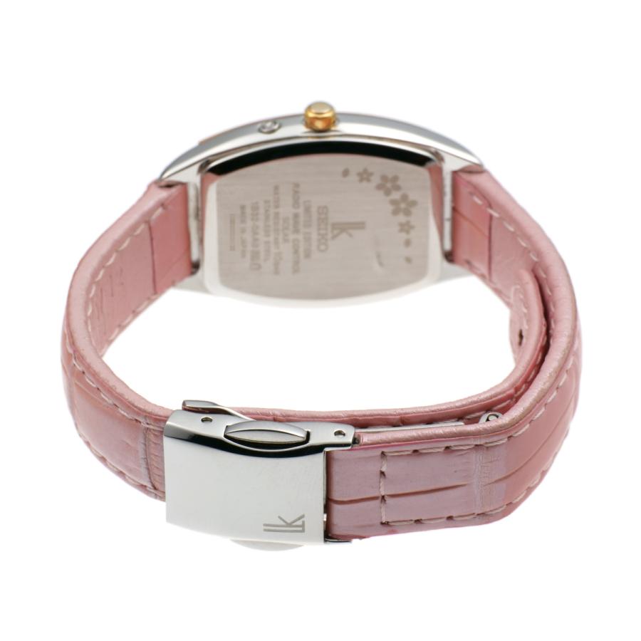 LUKIA SEIKO セイコー ルキア SSVW116 レディースウォッチ ピンク×ホワイトグラデーション文字盤 電波ソーラー 中古AB【辻 ...
