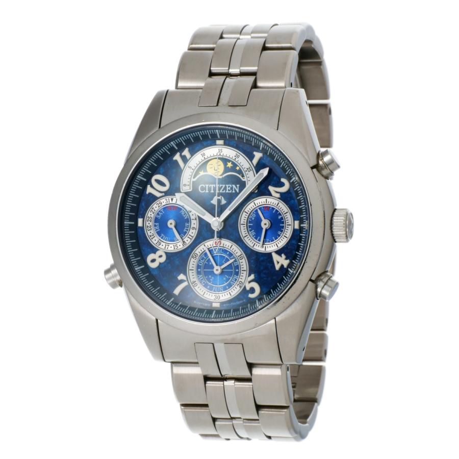 CITIZEN（シチズン） 中古AB CITIZEN カンパノラグランドコンプリケーション 6771-T010750TA メンズ 青文字盤 ...