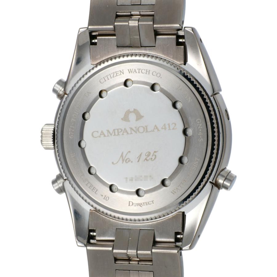 CITIZEN（シチズン） 中古AB CITIZEN カンパノラグランドコンプリケーション 6771-T010750TA メンズ 青文字盤 ...