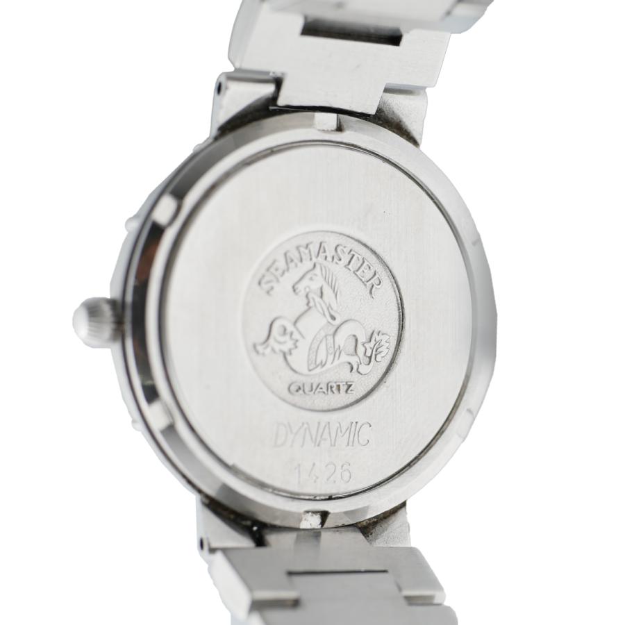 SEAMASTER 中古AB OMEGA オメガ シーマスターダイナミック 1426 レディースウォッチ グレー×ベージュ文字盤 クォーツ 辻 ...