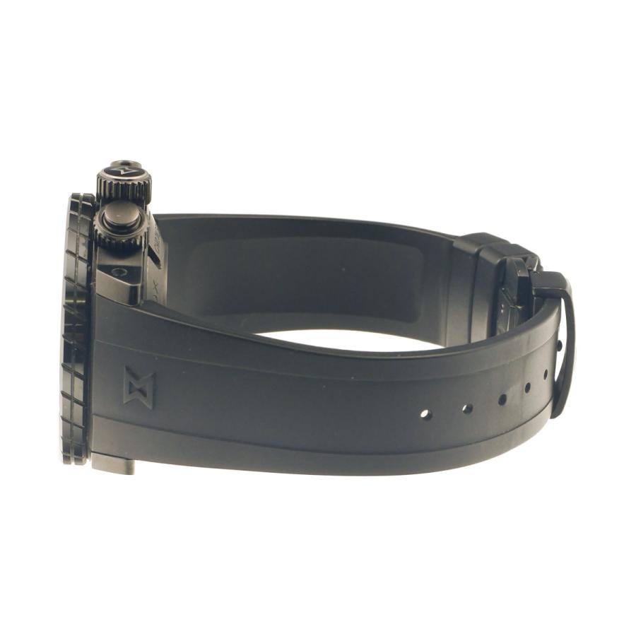 クロノオフショア-1 中古AB EDOX エドックス クロノオフショア 01114-37N-NRO メンズウォッチ ブラックカーボン文字盤 ...