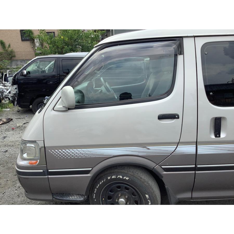 H11年 100系ハイエース ワゴン 左フロントドア バイザー、ヒンジ付き PWタイプ カラー2BY 中古品 即決 0038367 220805 TK T1 グラ : 辻井商店 2号店 ...