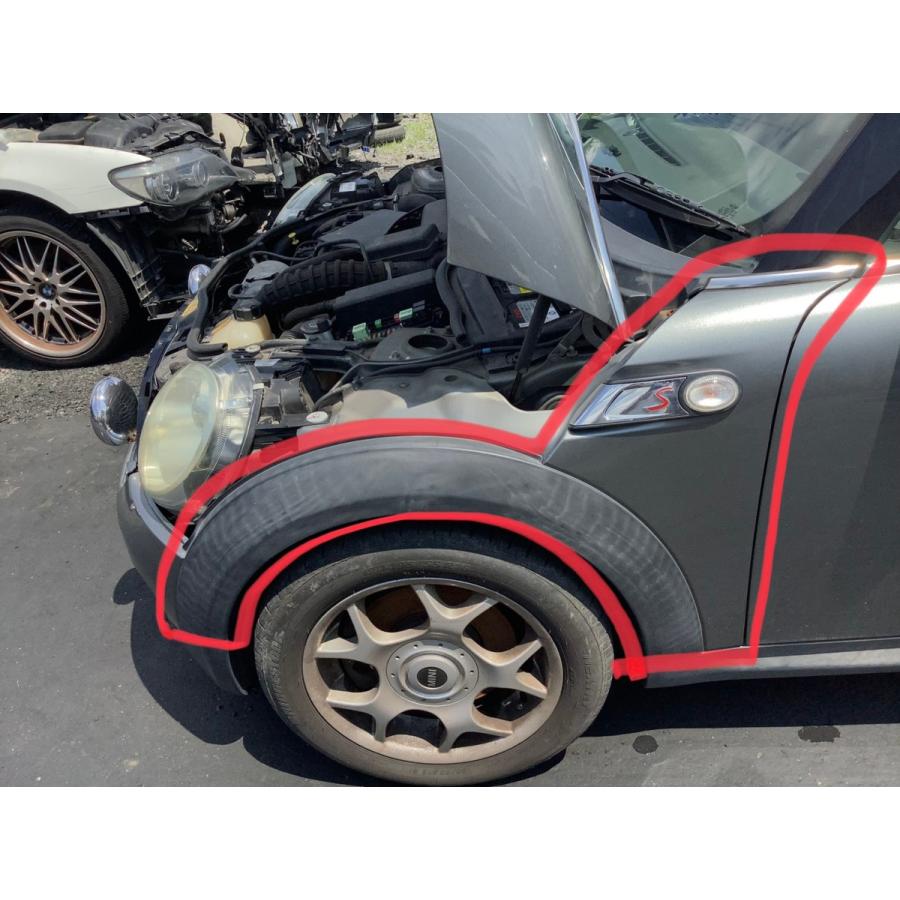 H20年 ABA-MF16S R56 BMW ミニクーパーS 左フェンダー オーバーフェンダー付 カラー871 中古品 即決 44432 220708 TK :SG444324:辻井商店 2号 ...