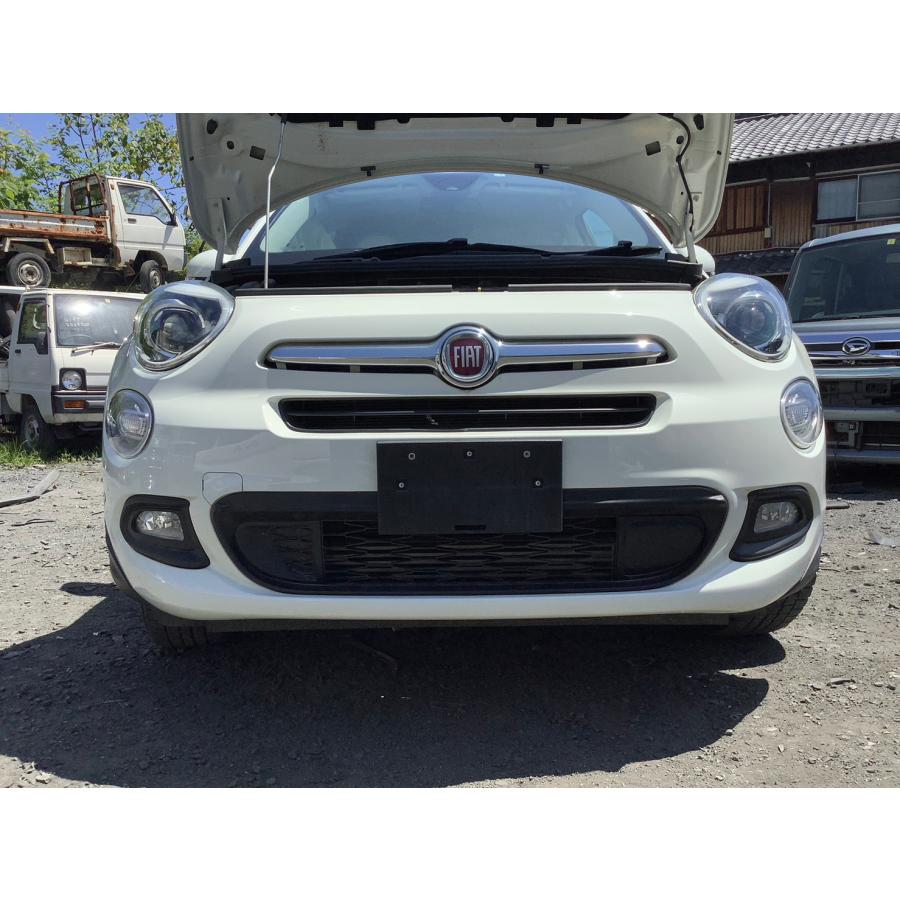 良品 H29年 ABA-33414 334系 FIAT/フィアット 500X フロントバンパー ウィンカー、フォグ付 カラー296 中古品 ...