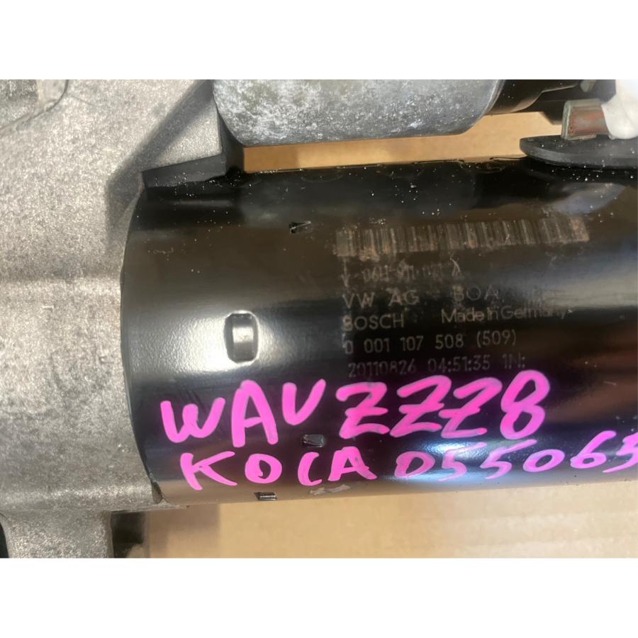H23年 8K系(ABA-8KCDNF)アウディ A4 AVANT セルモーター スターター 中古品 即決 055065 230314 TK 工場棚在庫 : 中古部品販売 辻井商店 ヤフー店 ...