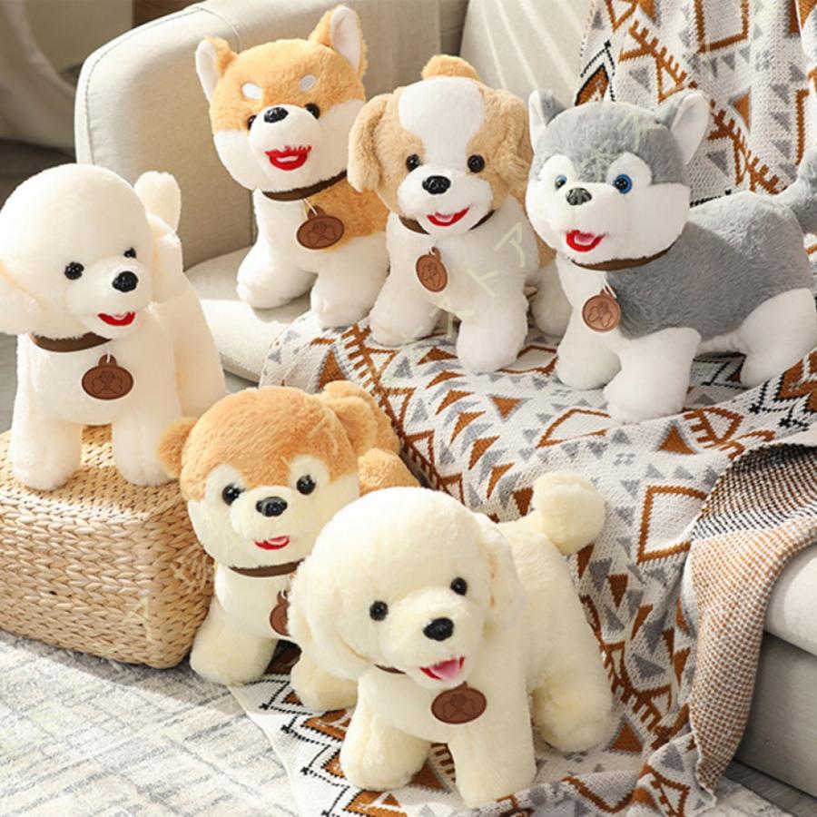 リアル 犬 いぬ イヌ ぬいぐるみ リアルなテディ犬 ラッキーパピー かわいい動物 おもちゃ 犬ぬいぐるみ 人形 子供 男の子ギフト 装飾 工芸品 抱き枕 :63U-sfJ-NN4Y1:塚本 ...