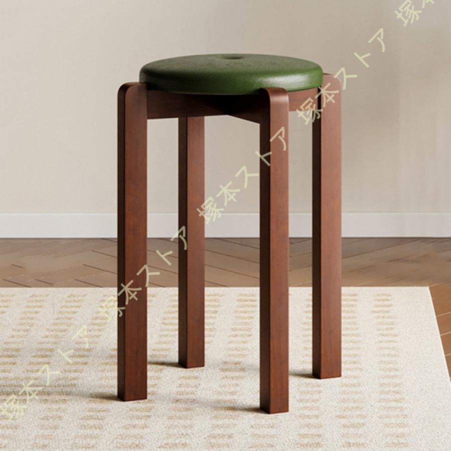 スツール 木製 スタッキングチェア 丸いす スツールチェア ダイニングスツール 家具 玄関スツール キッチン 台所 スツール 耐荷重 天然木 ラウンドスツール : ag2-5hu-bo21m7 ...