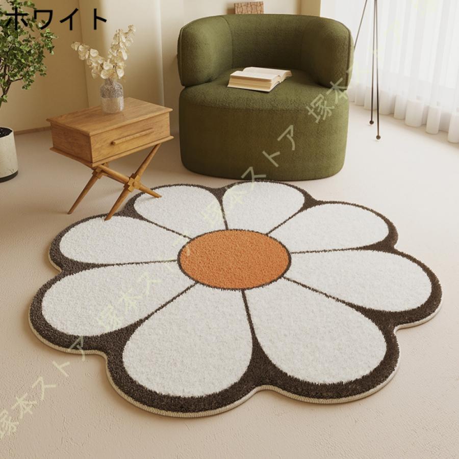 マット 低反発 可愛い 花形 花形ラグ ラグマット 絨毯 マット 低反発 可愛い 花形 花形ラグ ラグマット 絨毯