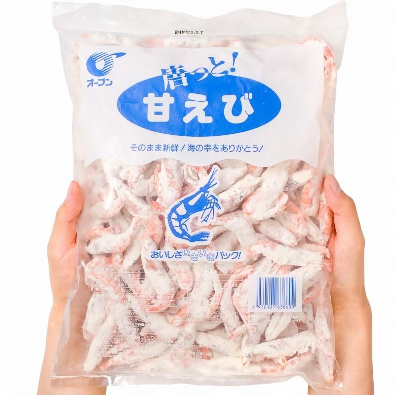 甘海老唐揚げ 1kg 甘海老 甘えび 甘エビ : うに カニ まぐろなら築地の王様 - 通販 - Yahoo!ショッピング