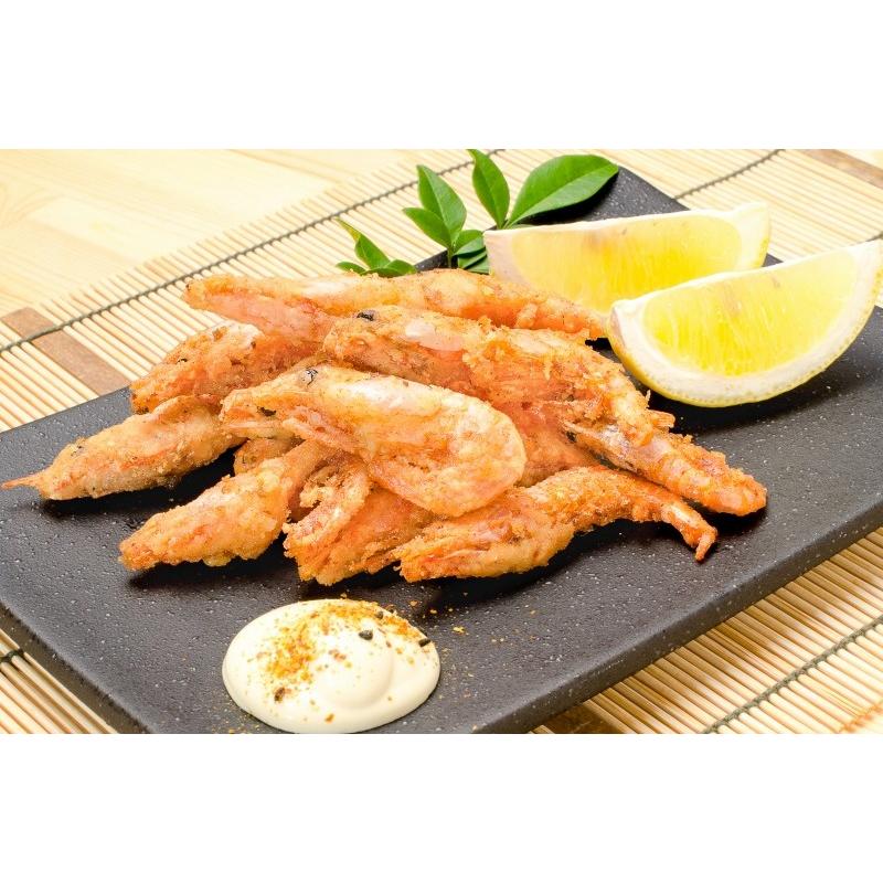 甘海老唐揚げ 1kg 甘海老 甘えび 甘エビ : うに カニ まぐろなら築地の王様 - 通販 - Yahoo!ショッピング