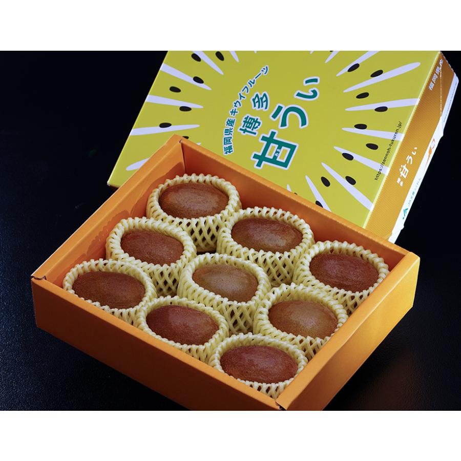 『博多甘うぃ（あまうぃ）』 福岡県産 キウイフルーツ 5L 大玉限定 約1.4kg （9玉） 化粧箱 ※常温 : 豊洲からの直送便 ヤフー店 - 通販 - Yahoo!ショッピング