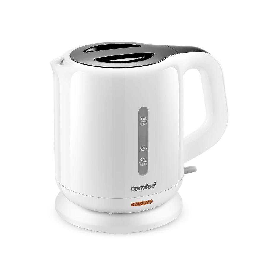 COMFEE' 電気ケトル 1.0L カンタン 急速沸騰 空焚き防止 沸騰自動OFF機能付き お手入れ簡単 コンパクト シンプル 一人暮らし : 月商店 - 通販 - Yahoo!ショッピング