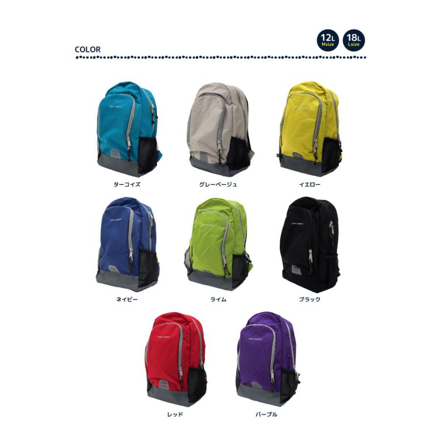 【NEW】CAMP STAMPLE キャンプ スタンプル 2-6001n ウォッシュド ナイロン バックパック リュック キッズ 小学生 遠足 修学旅行 通学 おしゃれ 軽量 送料無料 ...