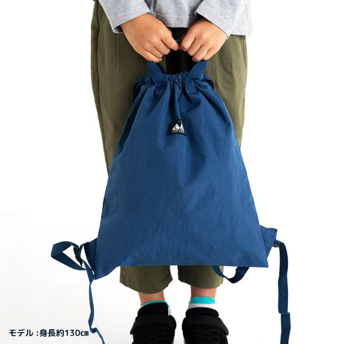 stample camp ウォッシュドナイロンナップサック スタンプル ナップサック ナイロン 通園 通学 キッズ 男の子 女の子 小学校 ランドセルの上から おしゃれ 63008 : つき ...