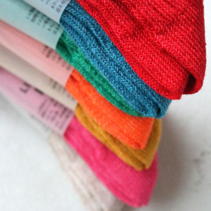 stample TAWARA（たわら） リネン×コットン ショートソックス 1P t30784 2024 春 夏 靴下 レディス おしゃれ シンプル : つきうさぎヤフー店 - 通販 ...