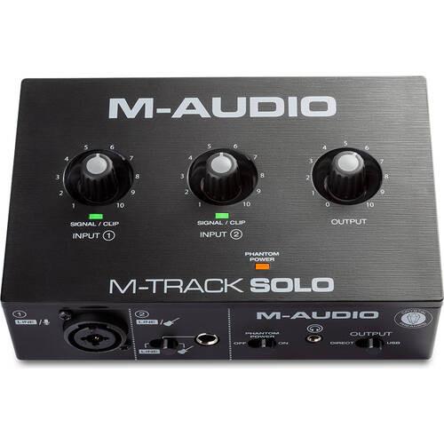 M-Track Solo MA-REC-021 2チャンネルUSBオーディオインターフェース : 0694318024980 : ツクモ ...