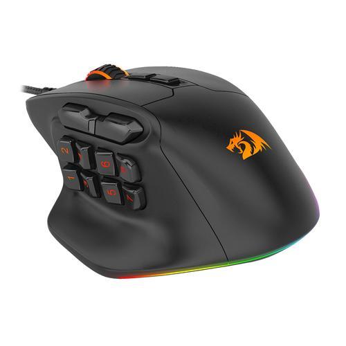 REDRAGON M811 Aatrox MMO [M811-RGBTI] 有線 多ボタンゲーミングマウス : ツクモ パソコン Yahoo ...