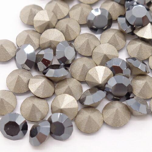 プレシオサ チャトン MAXIMA ジェットヘマタイト PP18 144個 小袋 ハンドメイド パーツ アクセサリー ビジュー デコパーツ ネイル : 作ろ!ドットコム Yahoo!店 ...