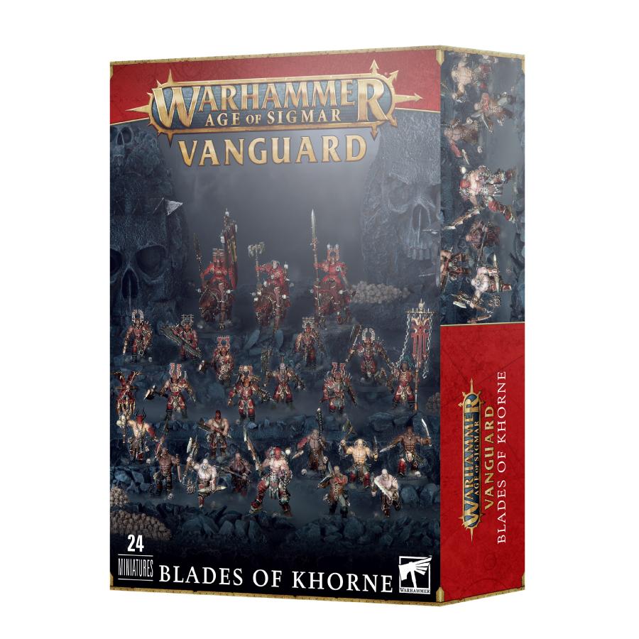 ヴァンガード：ブレイド・オヴ・コーン VANGUARD: BLADES OF KHORNE WARHAMMER AGE SIGMAR AOS : つくるカフェストア Yahoo!店 - 通販 ...