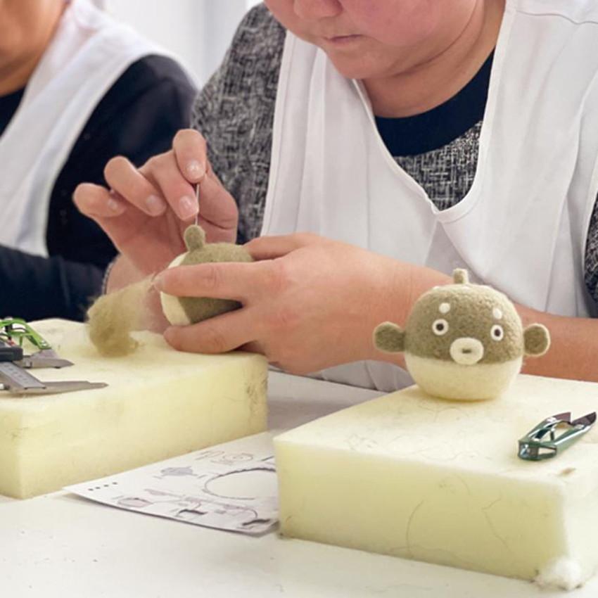 クロバー 羊毛フェルトソーイングセット ハリネズミ ハリセンボン キルギス産 23-021 23-022 : つくる楽しみYahoo!店 - 通販 - Yahoo!ショッピング