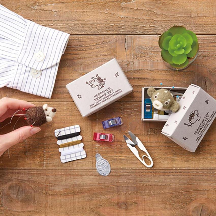 クロバー 羊毛フェルトソーイングセット ハリネズミ ハリセンボン キルギス産 23-021 23-022 : つくる楽しみYahoo!店 - 通販 - Yahoo!ショッピング