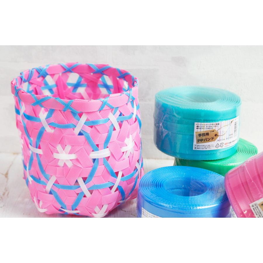 手芸用PPバンド 小巻 15mm×10m巻 かごバッグ :TPP:つくる楽しみYahoo!店 - 通販 - Yahoo!ショッピング