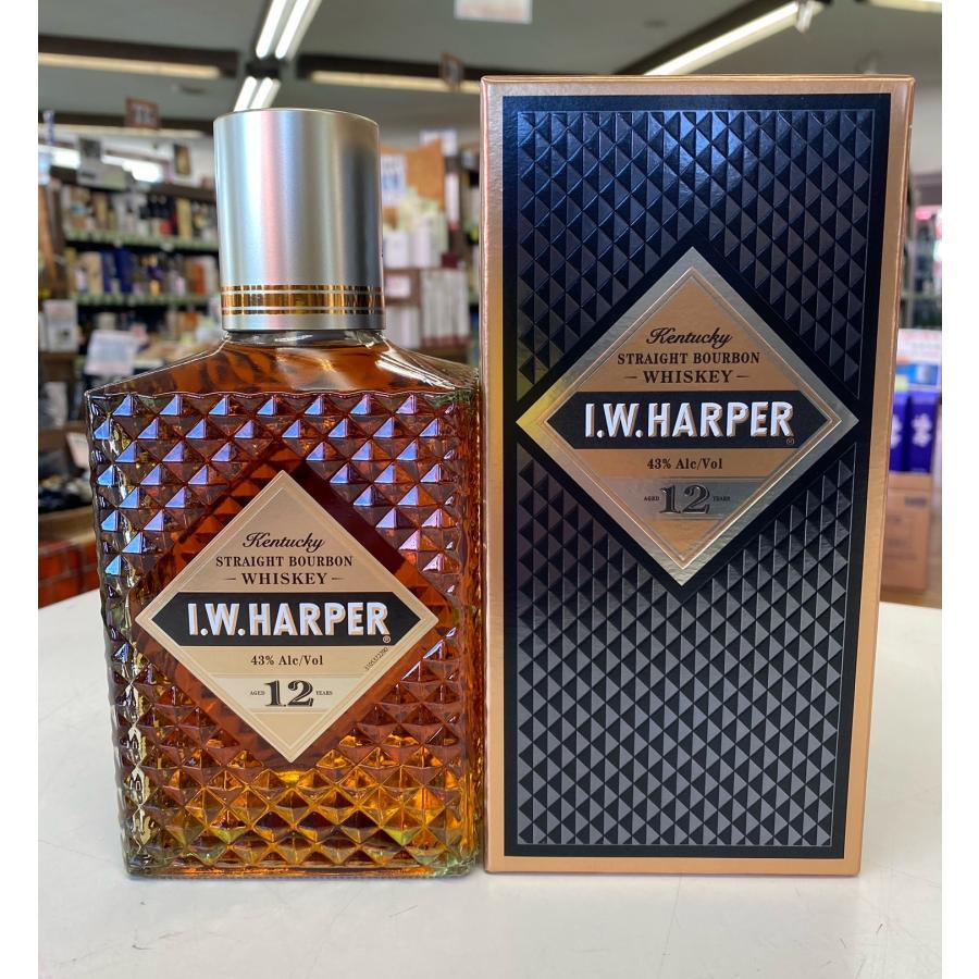 I.W.HARPER ★終売商品★ IWハーパー 12年 43度 750ml 箱入 : 津本屋酒店 - 通販 - Yahoo!ショッピング
