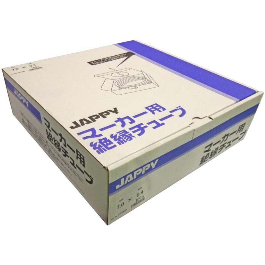 JAPPY マーカー用絶縁チューブ 7.0X0.4白 : s-4518301900449-20221107 : つなぐstore - 通販 - Yahoo!ショッピング