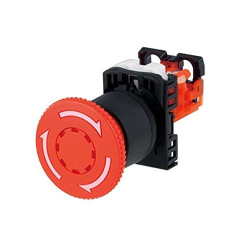 富士電機 非常停止用押しボタンスイッチ φ40 赤 AR22V0R-01R : つなぐstore - 通販 - Yahoo!ショッピング