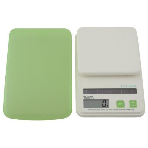 タニタ クッキングスケール キッチン はかり ソーラー 2kg 1g単位 グリーン SD-004 GR : つなぐstore - 通販 - Yahoo!ショッピング