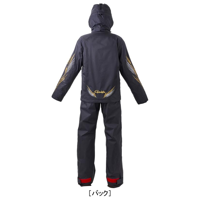 がまかつ アルテマシールドプロ レインスーツ GM-3718 ブラック Lサイズ / gamakatsu : 4549018743289 : 釣人館ますだ Yahoo!店 - 通販 ...