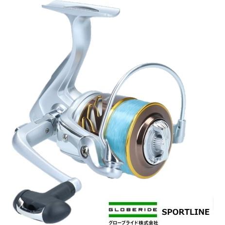 スピニングリール グローブライド スポーツライン MS ブイマックス V-MAX 4000ST 6号ナイロンライン150m付き (+5) : 釣人館ますだ Yahoo!店 - 通販 ...