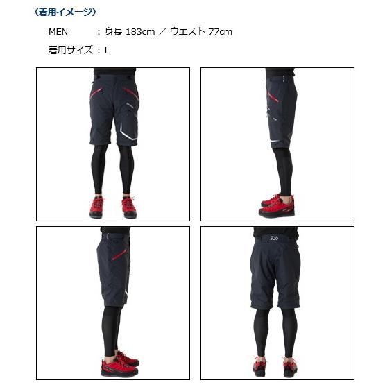 ダイワ レインマックスR レインハーフパンツ DR-5007P ブラック M / daiwa / 釣具 (SP ...