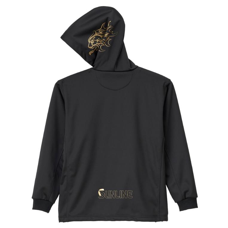 サンライン 防風フリースフルジップパーカー SUW-02402 ブラック×獅子ゴールド Lサイズ : 4968813997237 : 釣人館ますだ Yahoo!店 - 通販 - Yahoo ...