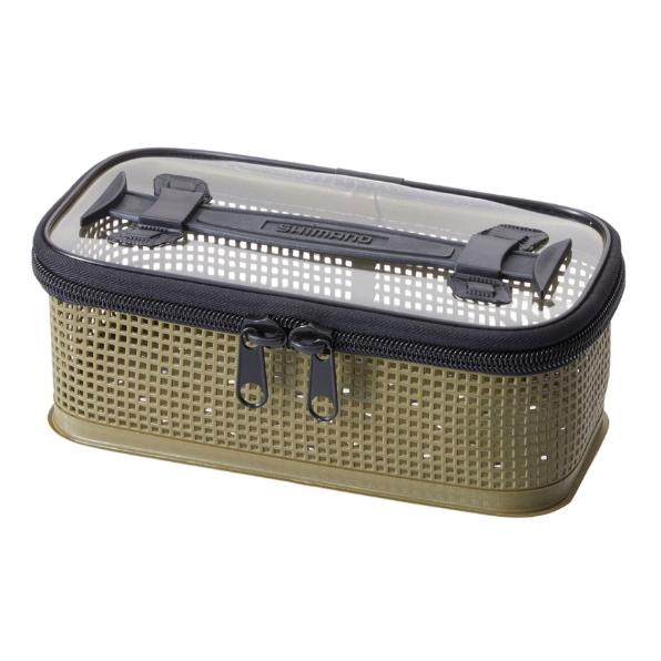 シマノ システムメッシュケース BK-098U カーキ Mサイズ / shimano 釣具 : 釣人館ますだ Yahoo!店 - 通販 ...