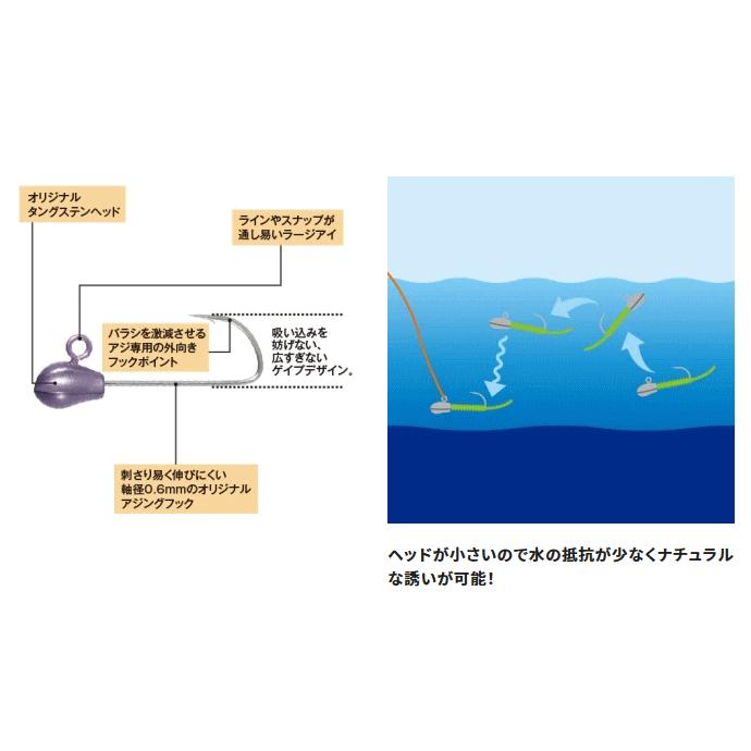 シマノ ソアレ TGファインヘッド SS-T16K 1.6g #02T グロー / アジング タングステン ジグヘッド メール便可 釣具 : 釣人館ますだ Yahoo!店 - 通販 ...