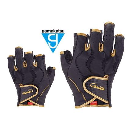 (ポイント3倍) がまかつ エルゴグリップグローブ (5本切/ハーフショート) GM-7286 ブラック 3L / 手袋 (メール便発送可)（OT） :4549018626445:フィッシング ...