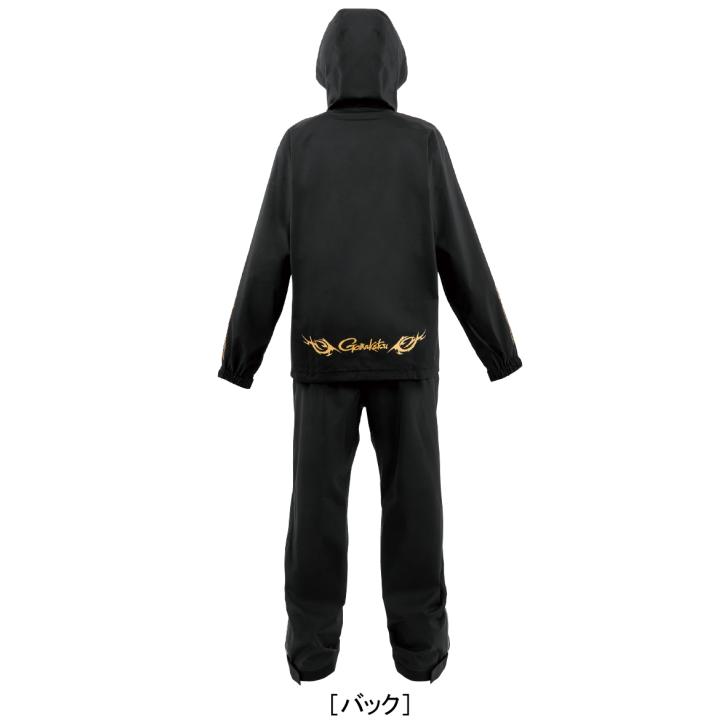 がまかつ Gスペック レインスーツ GM-3784 ブラック×ゴールド 3Lサイズ / レインウェア 6月下旬頃入荷予定 先行予約受付中 : 4549018782912 : フィッシング釣人館 ...