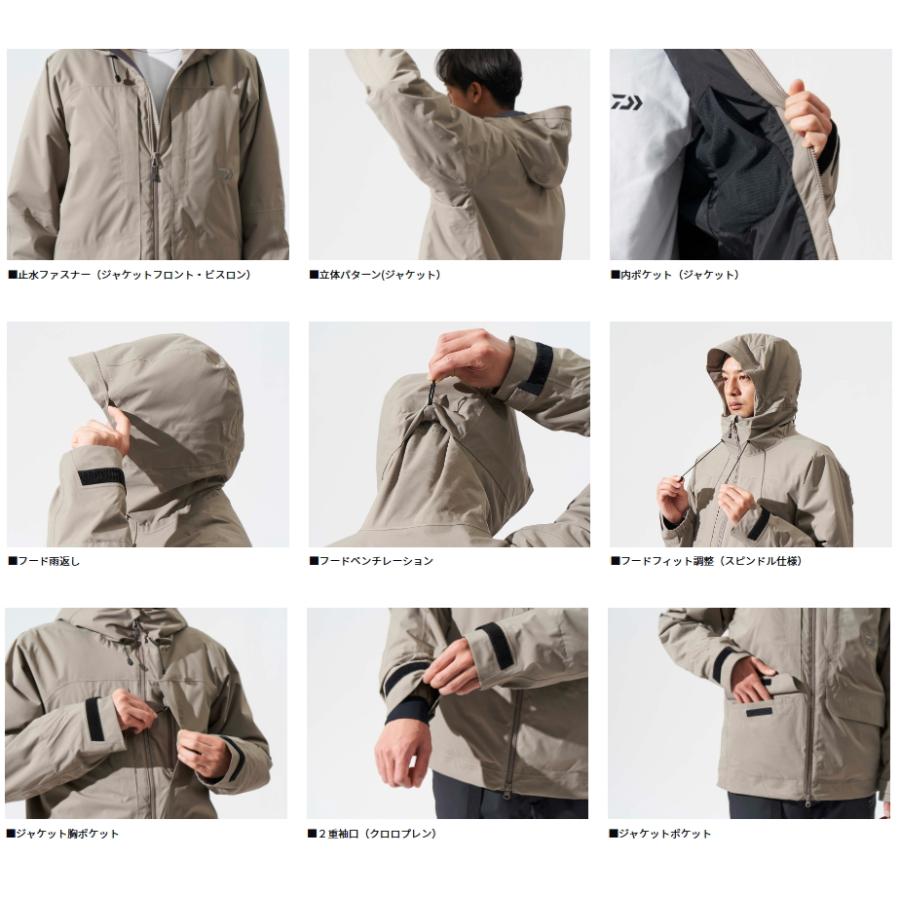 DAIWA（釣り） ダイワ RAINMAX(R)アングラーズウィンタースーツ DW-3224 ブラック Lサイズ / 防寒着 レインウェア daiwa 釣具 : フィッシング釣人館 1号店 ...