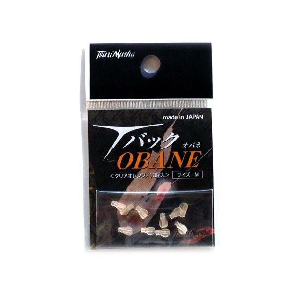 釣武者／TsuriMusha TバックOBANE M カラー：クリアオレンジ : つり具・TEN Yahoo!店 - 通販 - Yahoo!ショッピング