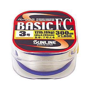 サンライン サンライン／SUNLINE ベーシックFC 300m 3-6lb （BASIC FC） : つり具・TEN Yahoo!店 - 通販 - Yahoo!ショッピング