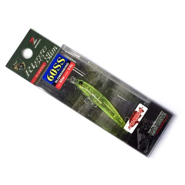 ジップベイツ／ZIPBAITS リッジスリム 60SS （60mm／3．0g／スローシンキング RiggeSlim 60SS） : a233345 : つり具・TEN Yahoo!店 - 通販 ...
